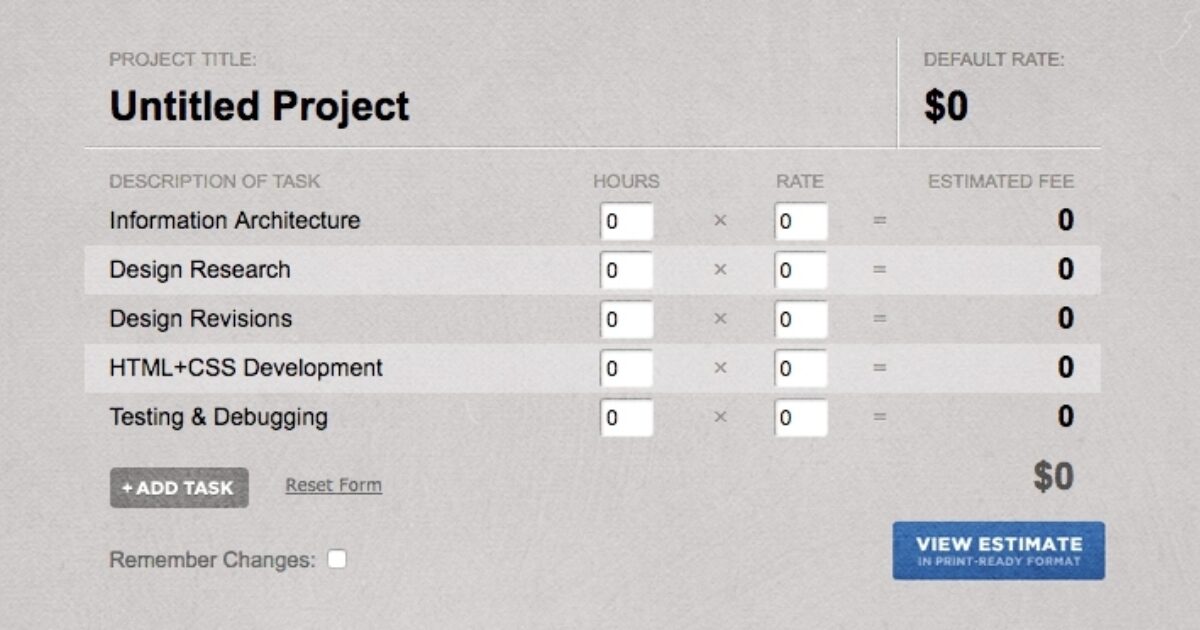 Web Development Project Estimator | Astuteo™